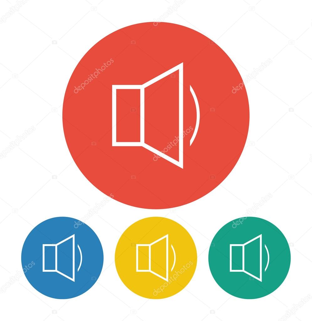 Speaker icon Stock Vector by ©Best3d 53317997