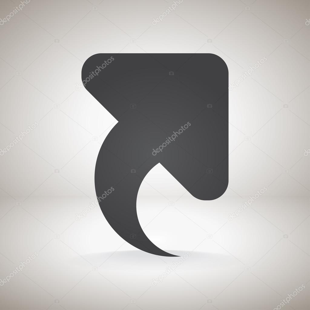 Up arrow icon Stock Vector by ©Best3d 54117381