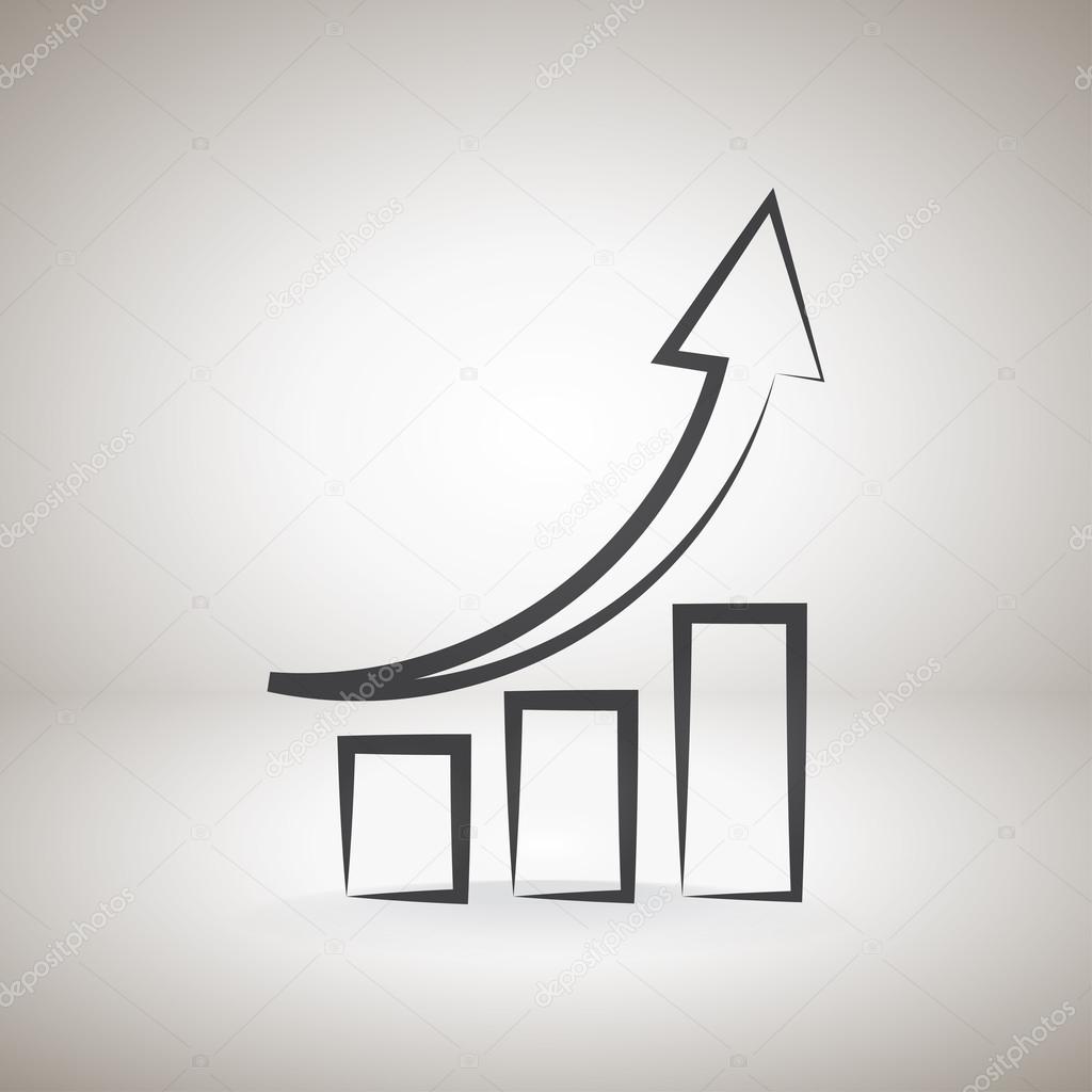 Infographic, chart icon Stock Vector by ©Best3d 54118097