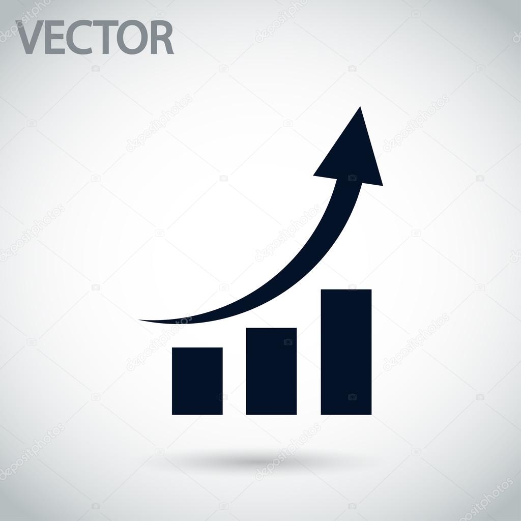 Infographic, chart icon Stock Vector by ©Best3d 54123141