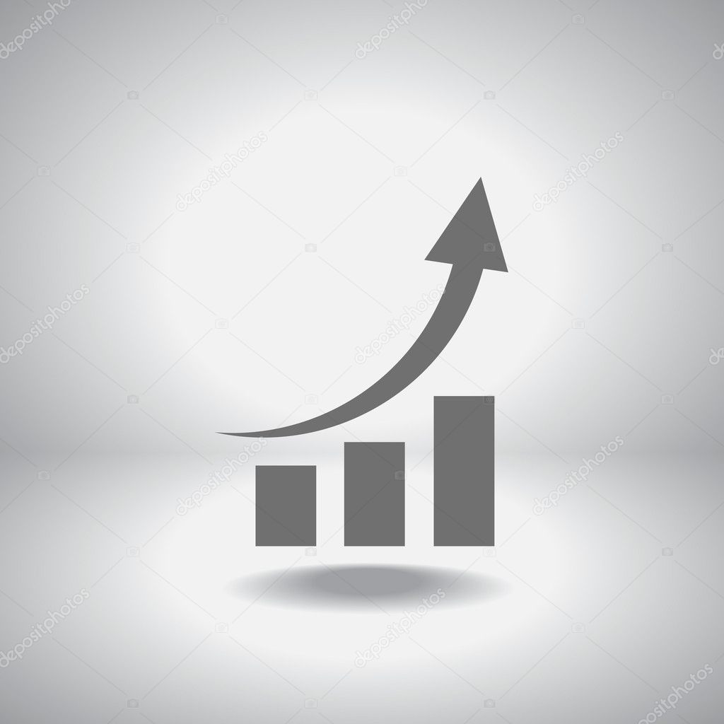 Infographic, chart icon Stock Vector by ©Best3d 54123155