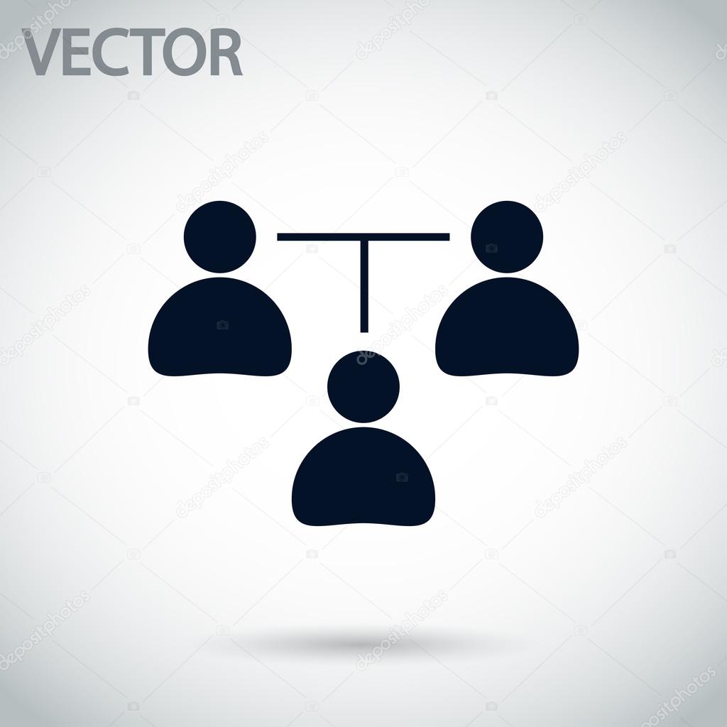 Communication concept. connection icon Stock Vector by ©Best3d 54123393