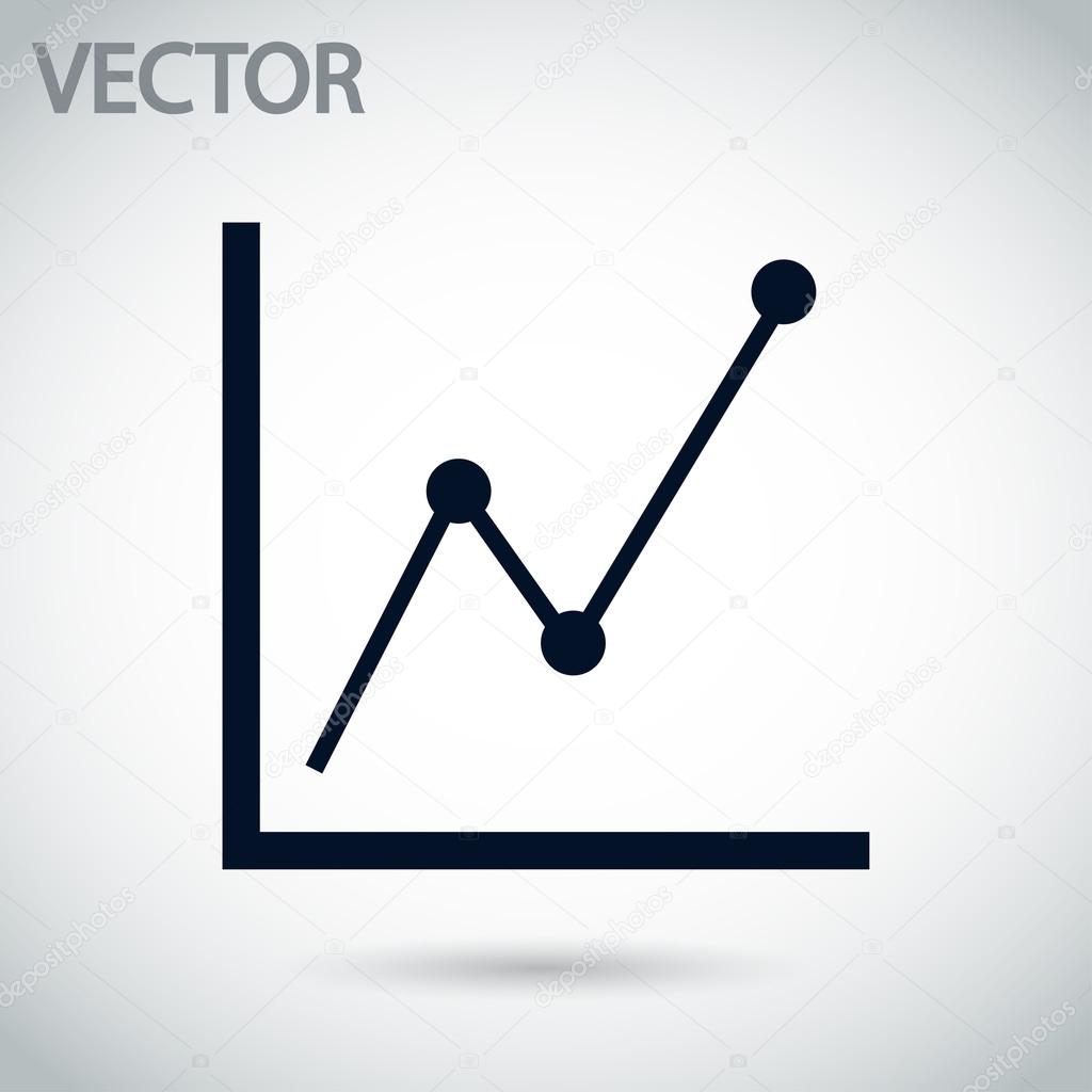 Infographic, chart icon Stock Vector by ©Best3d 54125241