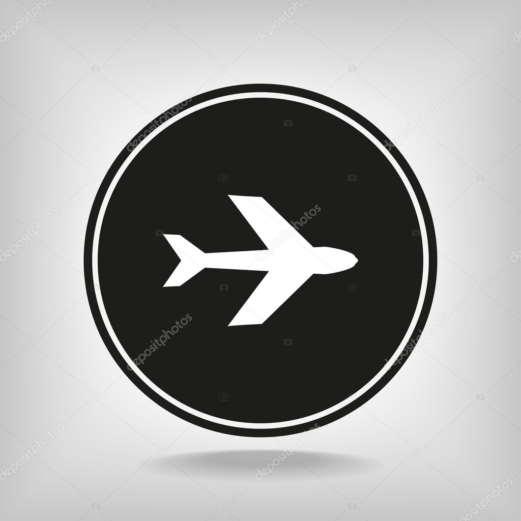 Airplane symbols icon Stock Vector by ©Best3d 54127011