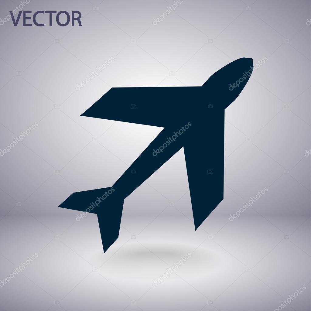 Icono de símbolos de avión Vector de stock #54135367 de ©Best3d