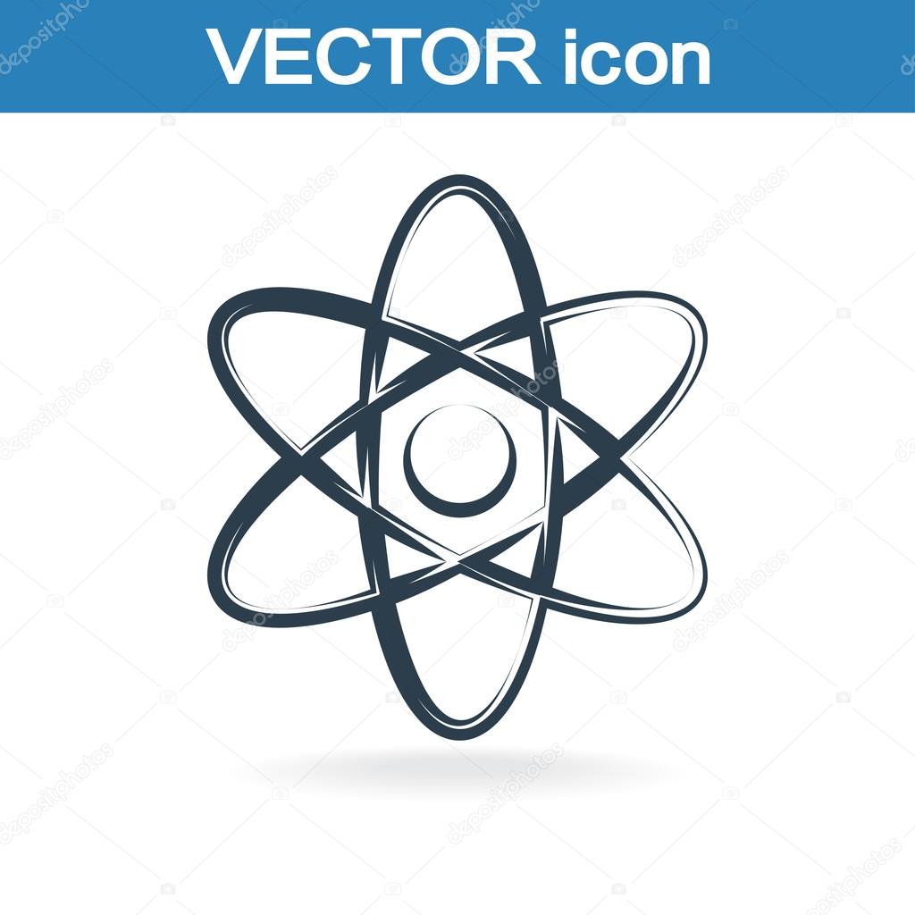 Abstract physics science model icon Stock Vector by ©Best3d 57194903