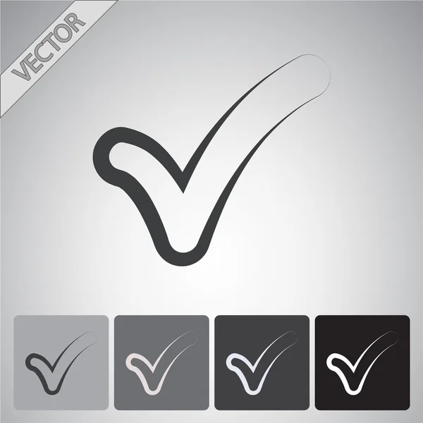 Confirm icons Stock Vector by ©Best3d 54135181