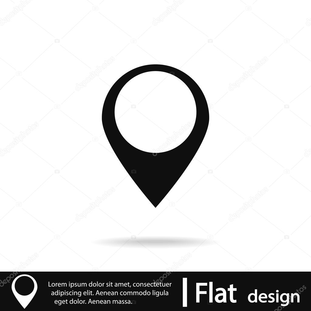 Mark icon, pointer Stock Vector by ©Best3d 57406395