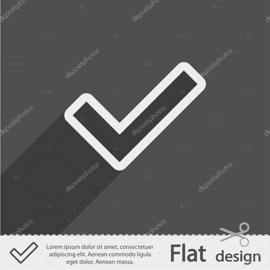 Confirm icon illustration Stock Vector by ©Best3d 57408105