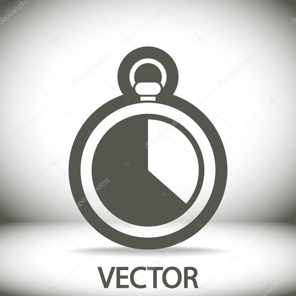 Stopwatch icon design Stock Vector by ©Best3d 57410267