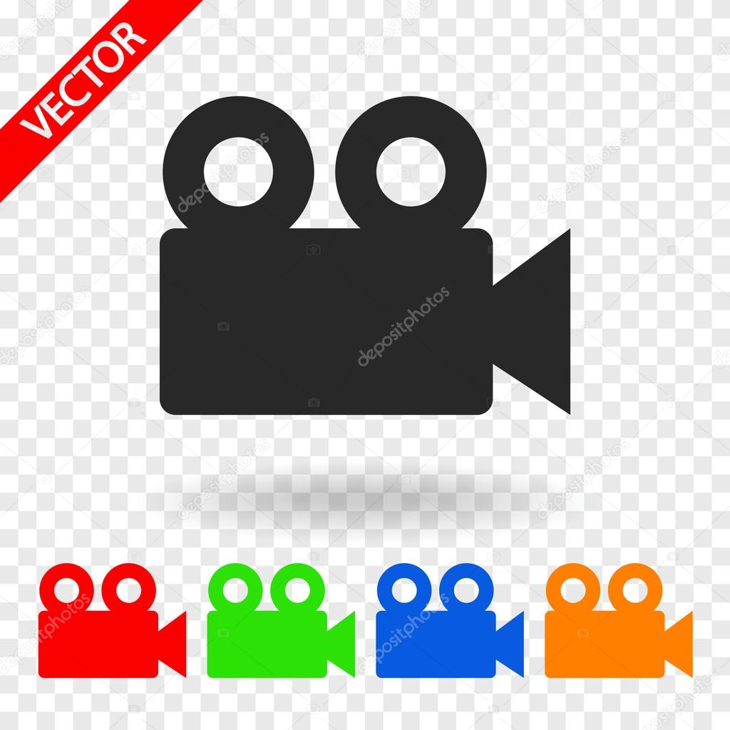 Icono de cámara de vídeo Vector de stock #57411811 de ©Best3d