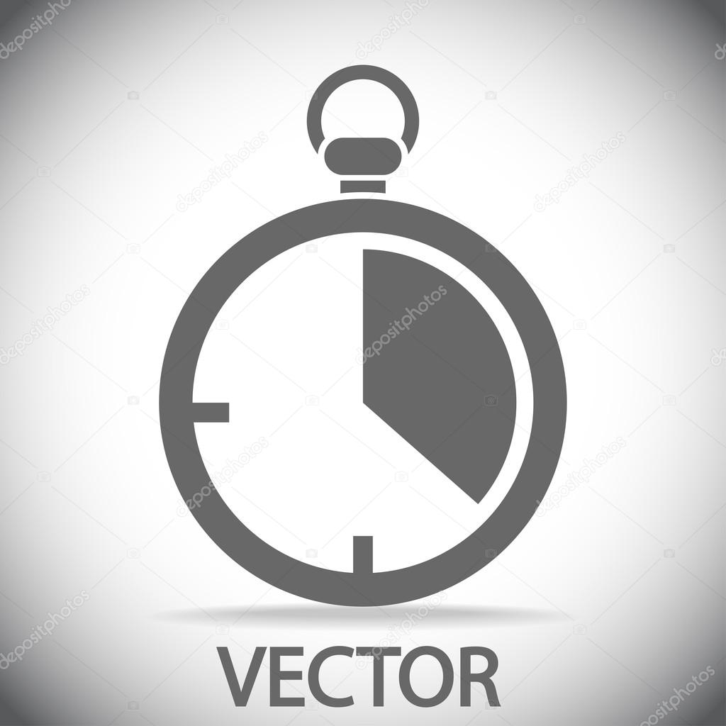 Stopwatch icon design ⬇ Vector Image by © Best3d | Vector Stock 57412779