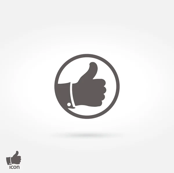 Pictogram duim omhoog Stock Photos, Royalty Free Pictogram duim omhoog ...