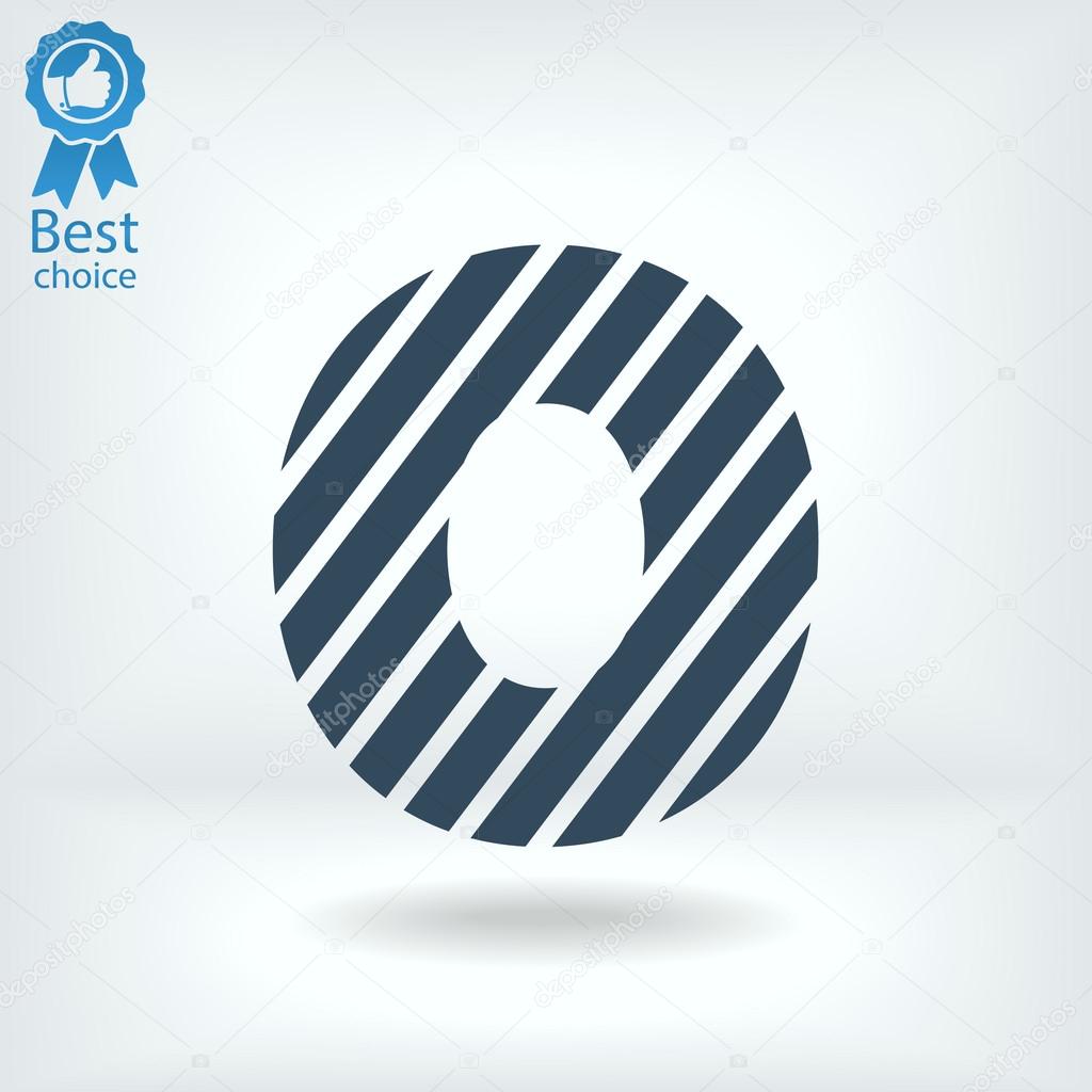Zebra alphabet letter O Stock Vector by ©Best3d 59771561