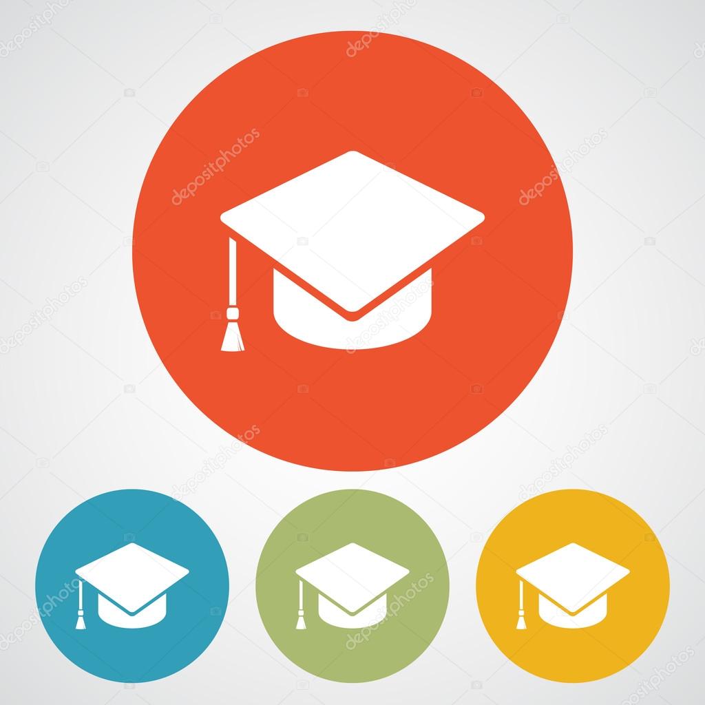 Graduation cap icon Stock Vector by ©Best3d 59780913