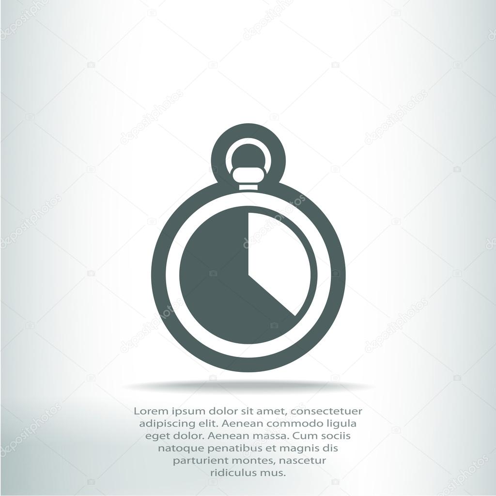 Stopwatch icon design Stock Vector by ©Best3d 59782005