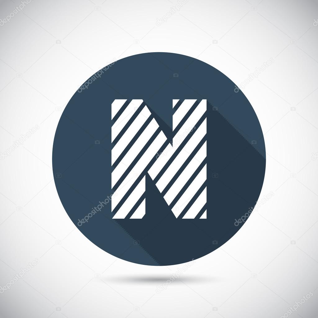 Zebra alphabet letter N Stock Vector by ©Best3d 59782673