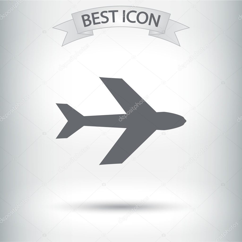 Airplane symbols icon Stock Vector by ©Best3d 59782971