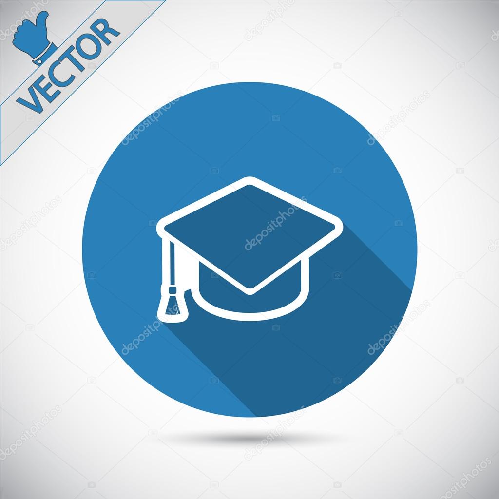 Graduation cap icon Stock Vector Image by ©Best3d #59783281