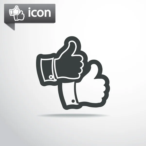 Pictogram duim omhoog Stock Photos, Royalty Free Pictogram duim omhoog ...