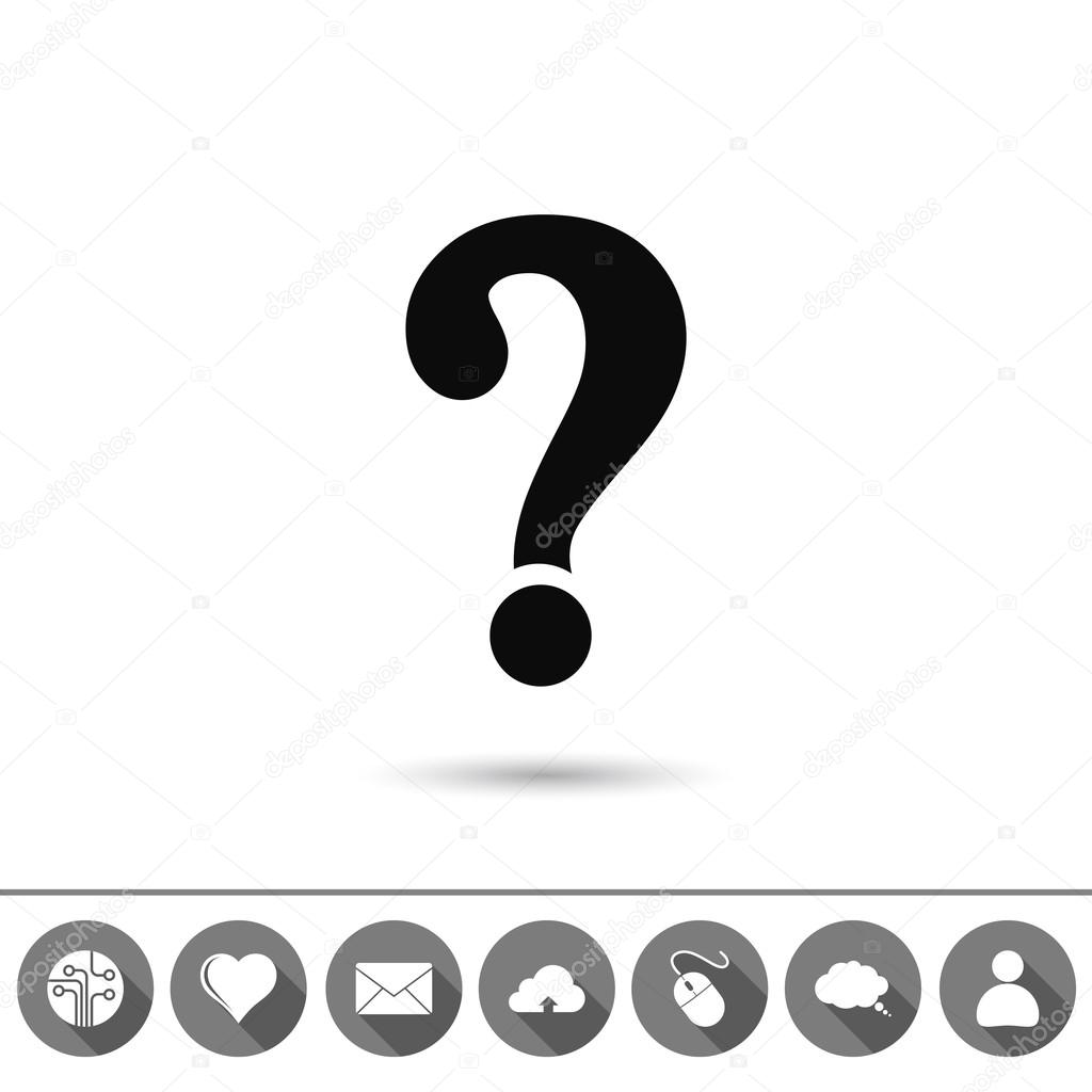 물음표 표시 아이콘 스톡 벡터 - ©Best3d 59790137
