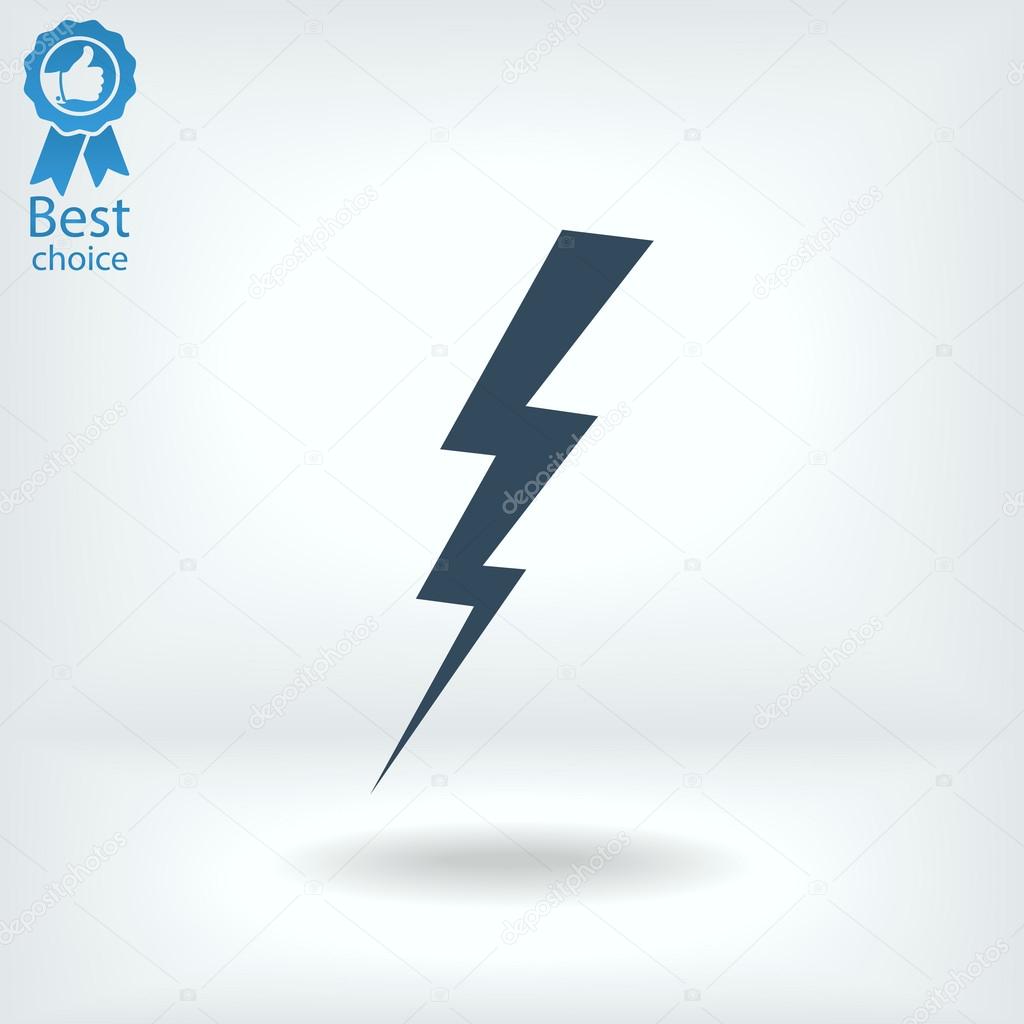 Lightning icon Stock Vector by ©Best3d 59790451