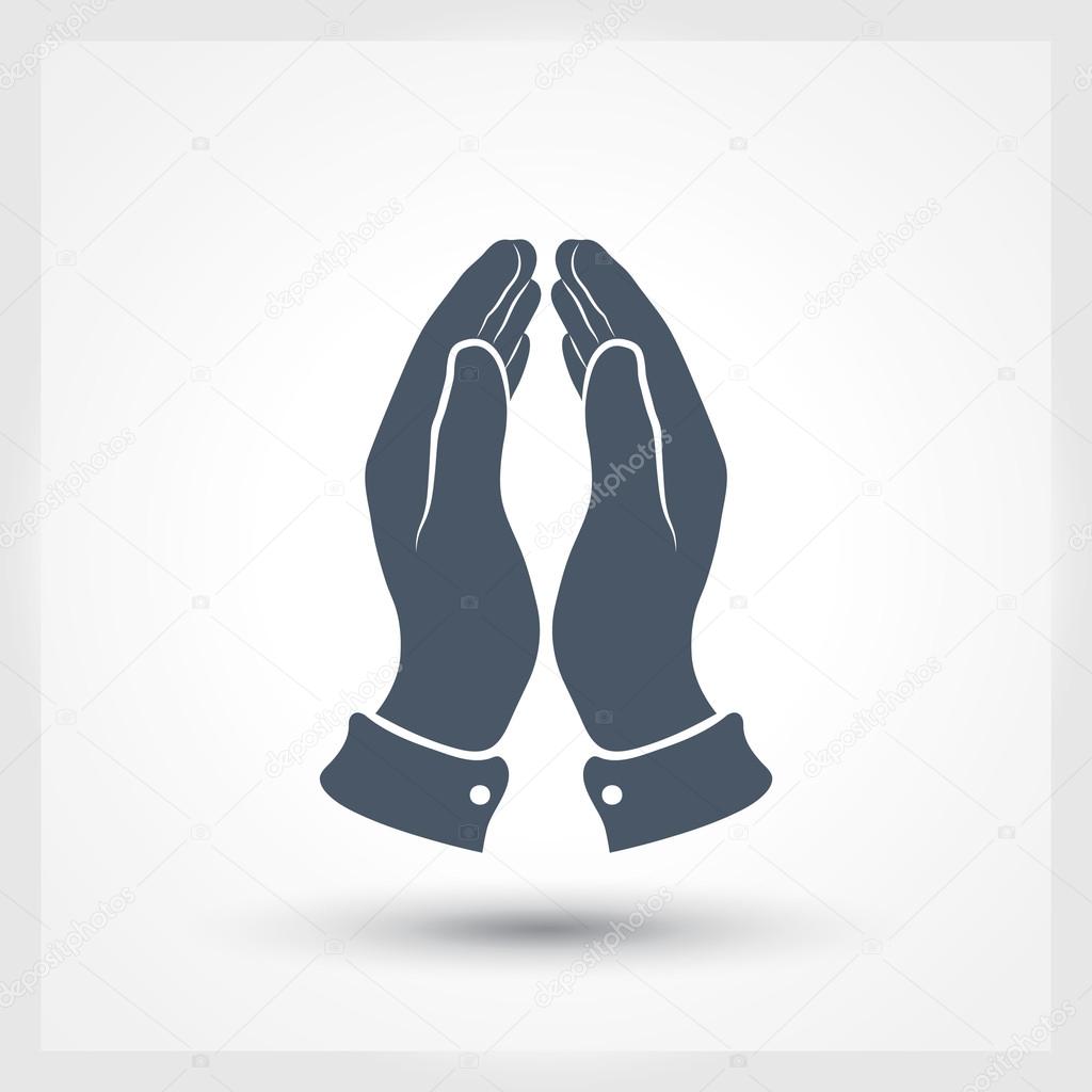 Icono de manos rezando Stock Vector by ©Best3d 60367795
