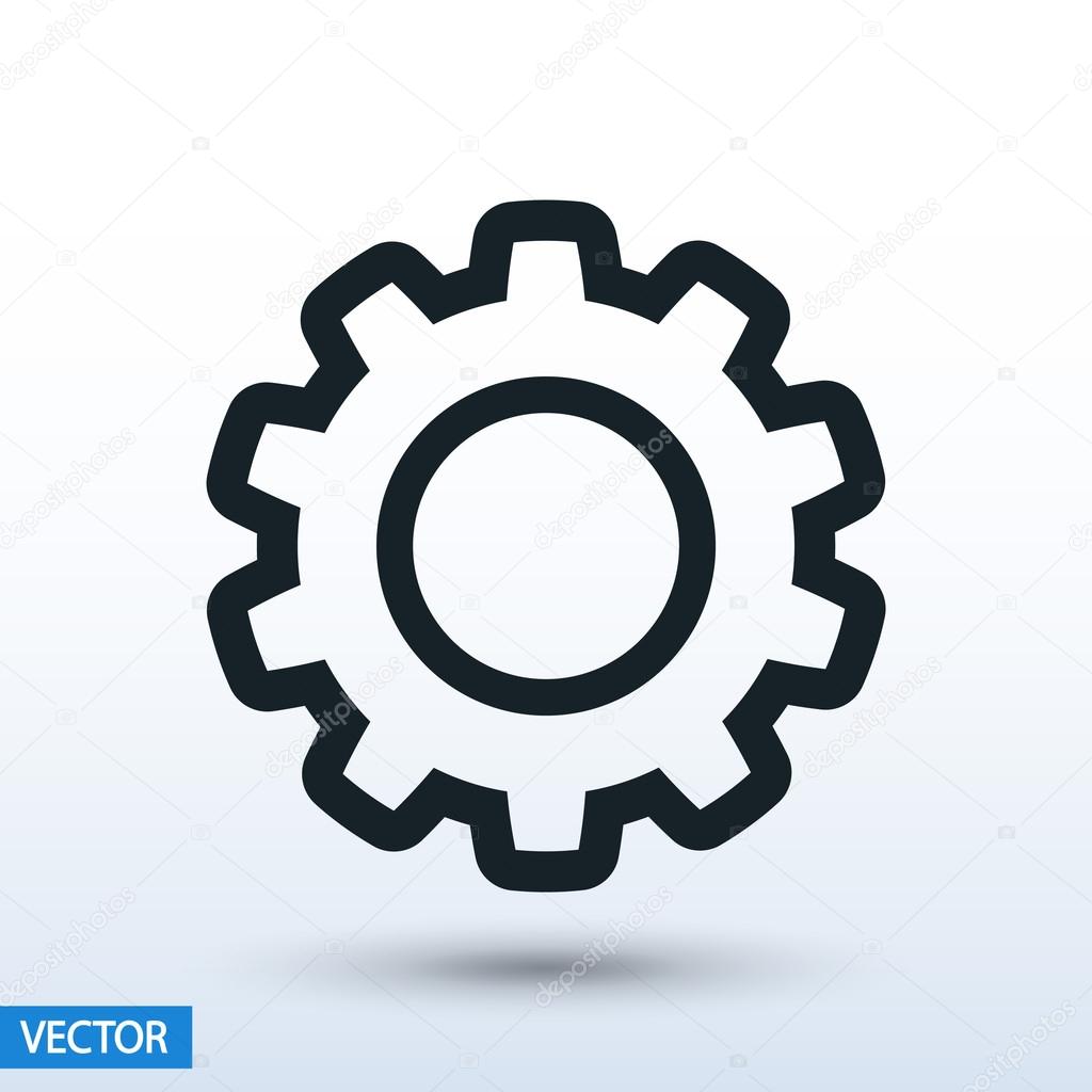 Icono del engranaje Vector de stock por ©Best3d 60368575