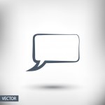 Messages flat icon Stock Vector Image by ©SimVA #117381736
