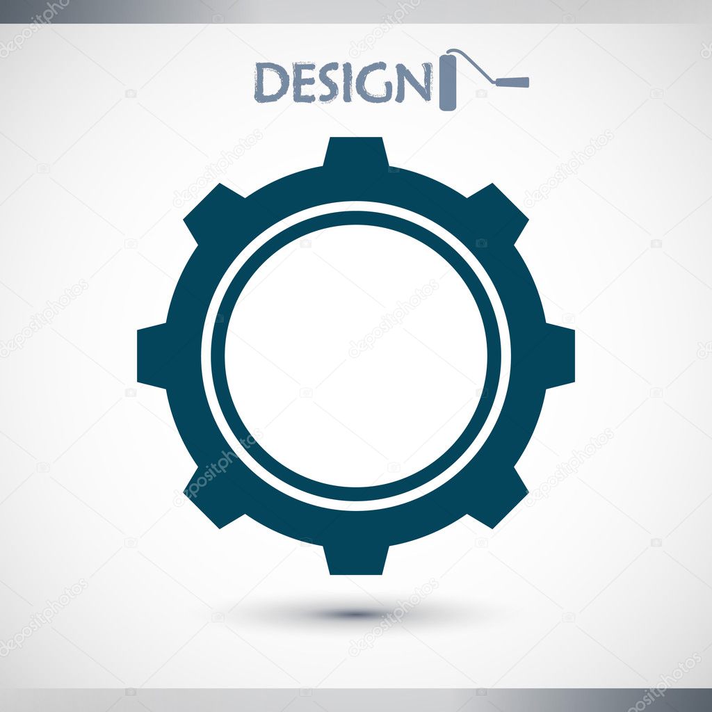 Icono del engranaje Vector de stock #60374967 de ©Best3d