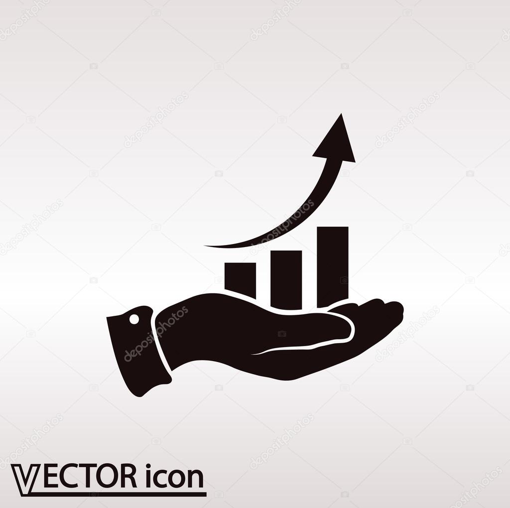 Infographic, chart icon Stock Vector by ©Best3d 60378137