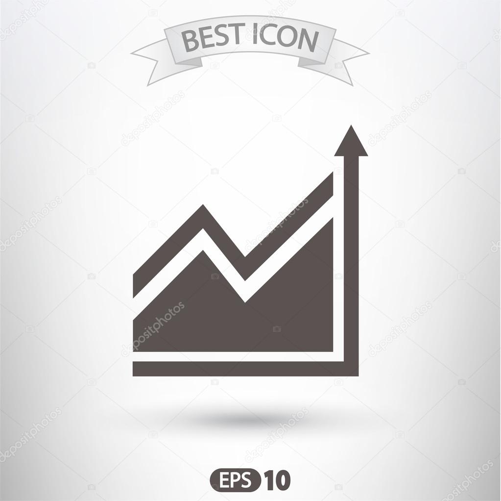 Infographic, chart icon Stock Vector by ©Best3d 60387503