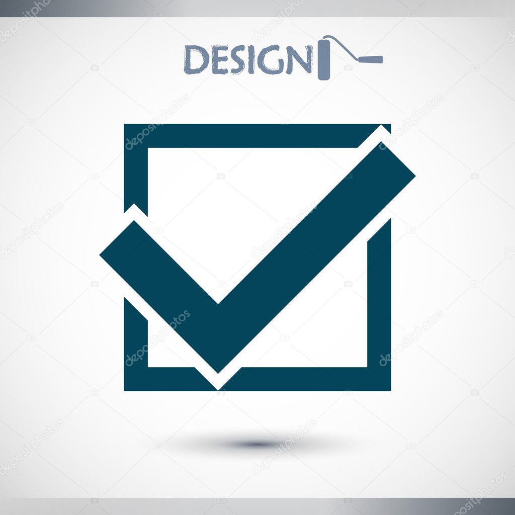 Check mark Stock Vector by ©Best3d 60389263