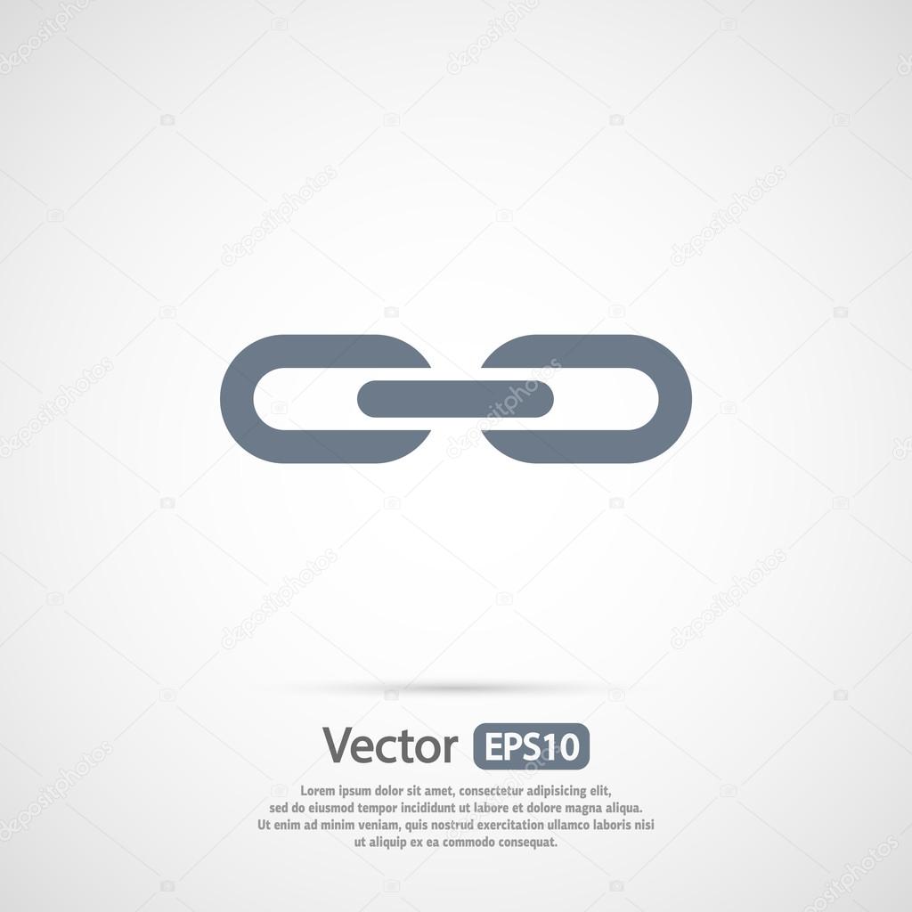 Chain link icon Stock Vector by ©Best3d 80750918