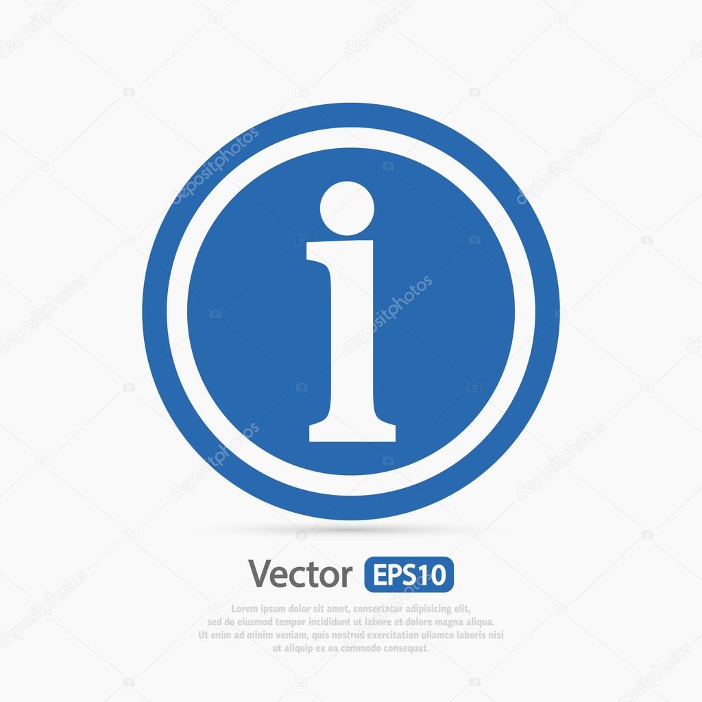 Information sign icon Stock Vector by ©Best3d 80753136