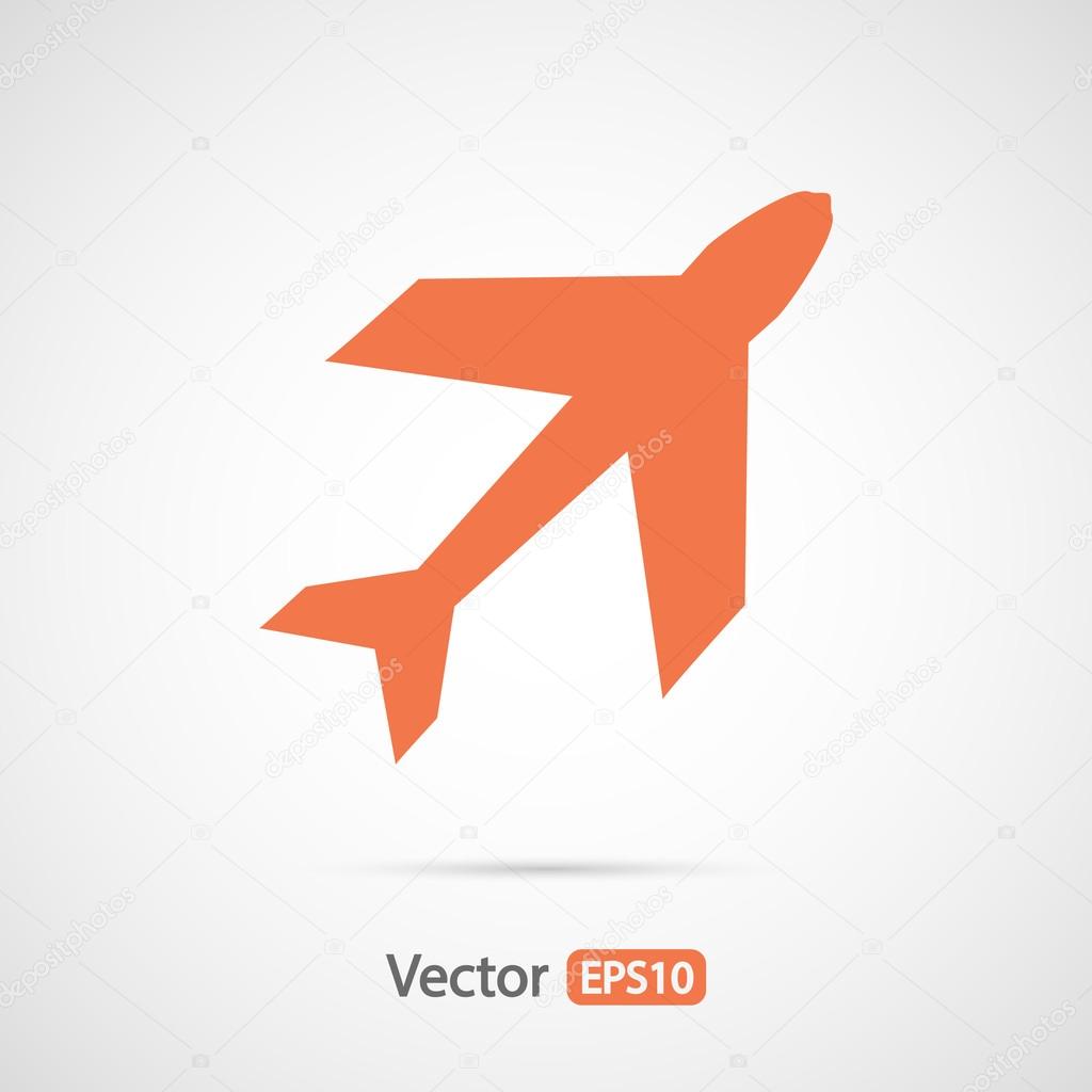 Diseño de símbolo de avión Vector de stock #80753930 de ©Best3d