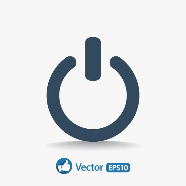 Power icon design — Stock Vector © Best3d #60373591