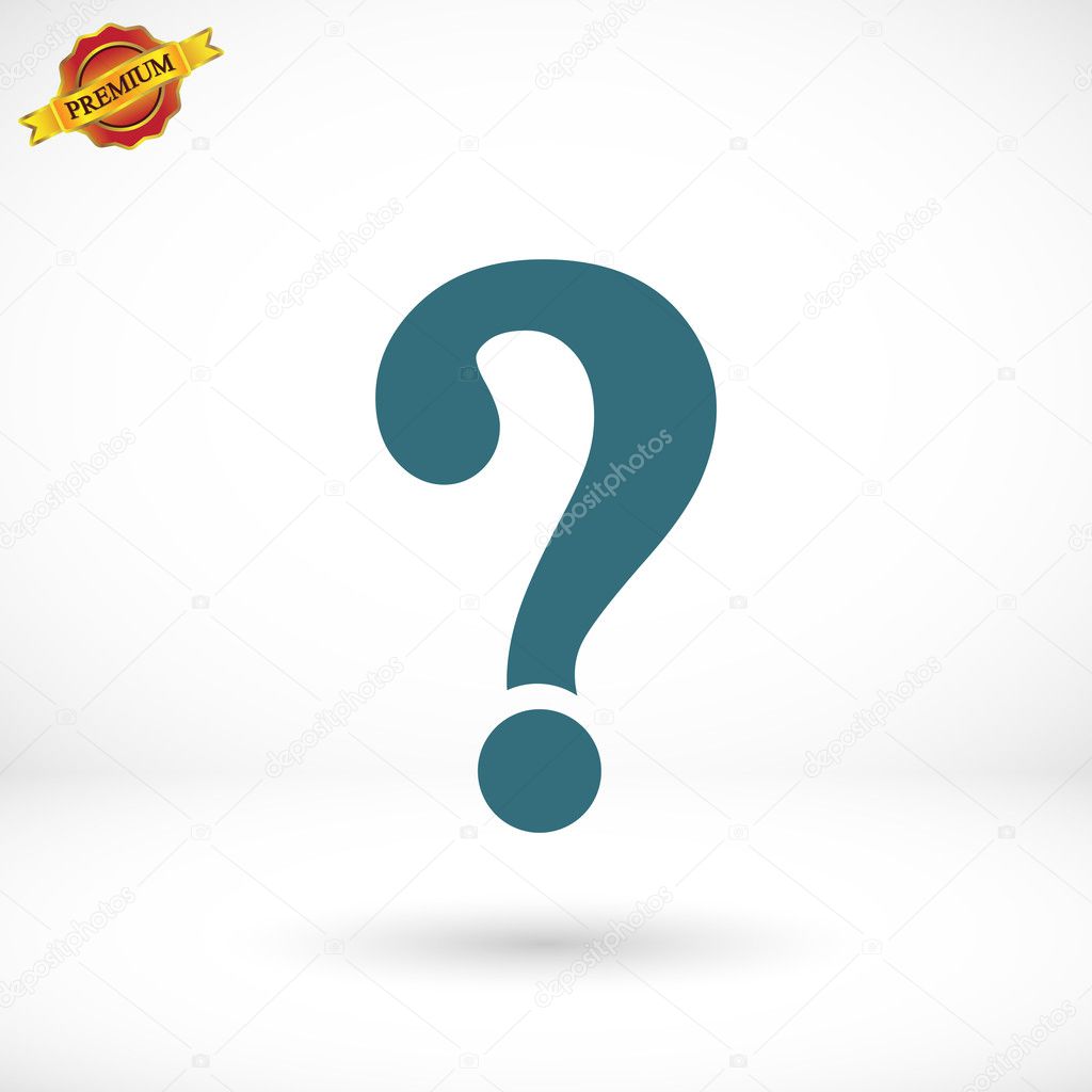 Signo de interrogación Vector de stock #85733144 de ©Best3d