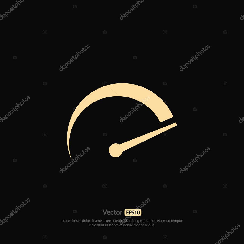 Tachometer icon illustration Stock Vector by ©Best3d 85735158