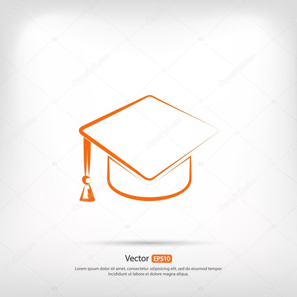 Graduation cap icon Stock Vector by ©Best3d 85736150