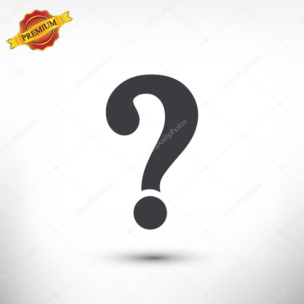 Signo de interrogación Vector de stock #85750794 de ©Best3d