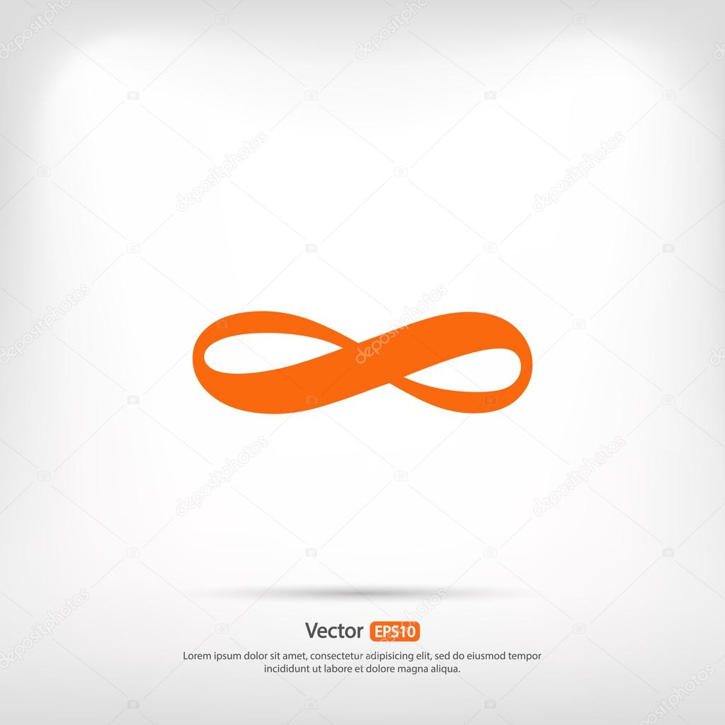 Icono de símbolo ilimitado Vector de stock por ©Best3d 85756574