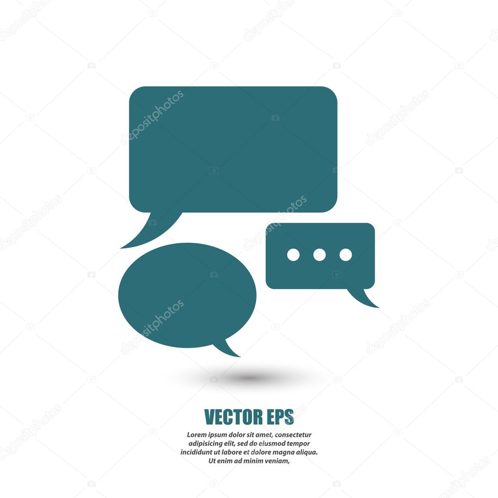 Speech bubbles icon Stock Vector by ©Best3d 92997580