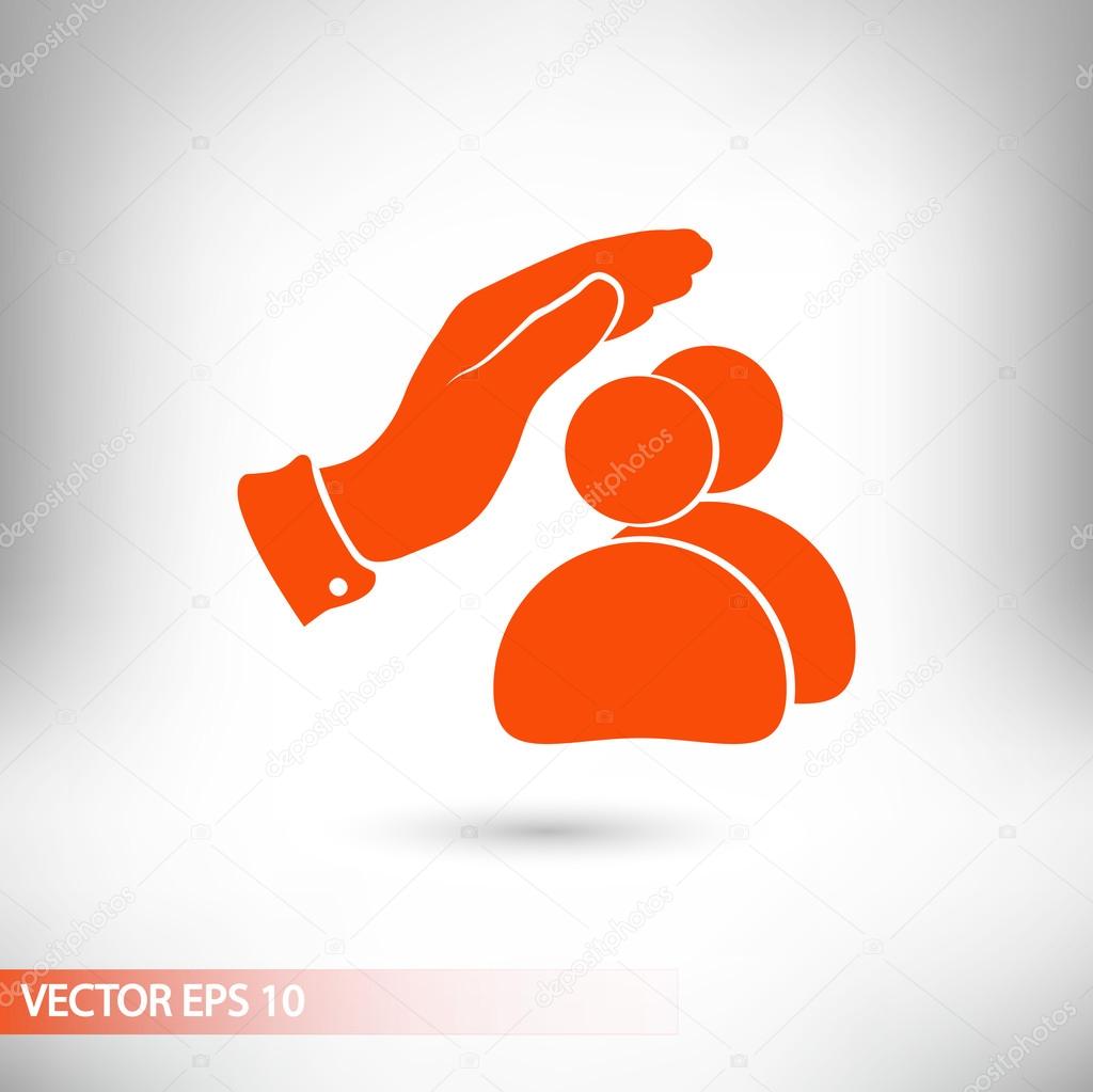 Icono de personas seguras Vector de stock por ©Best3d 92998568