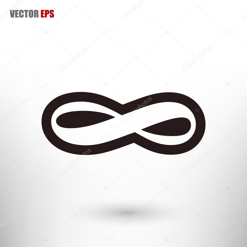 Icône symbole illimité Vecteur par ©Best3d 93044136