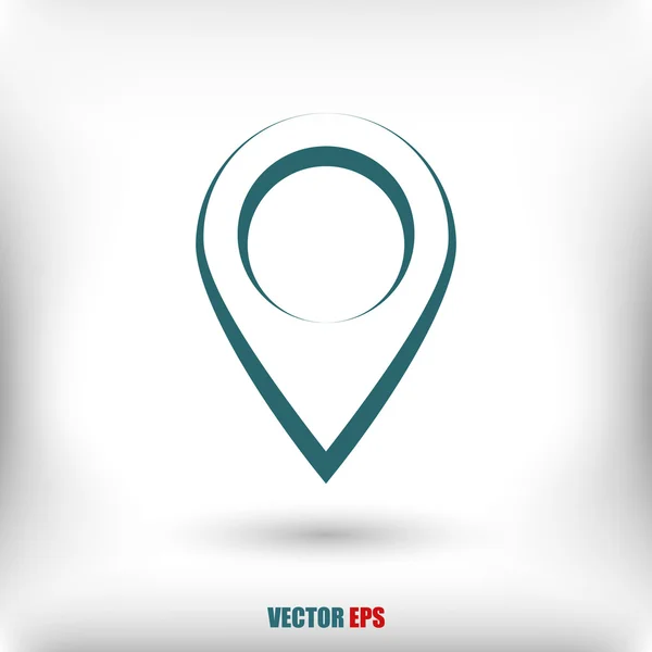 Mark icon, pointer — Stock Vector © Best3d #93065638