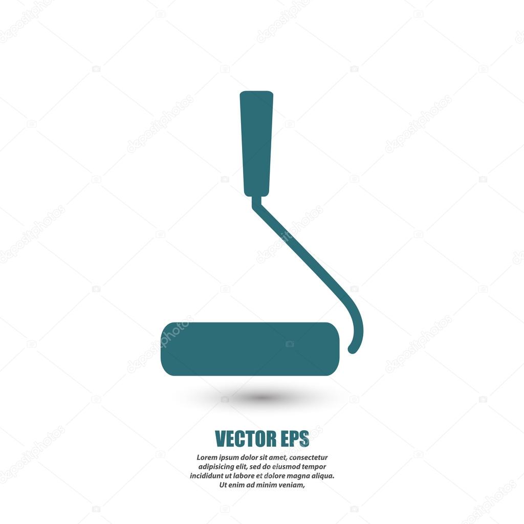 Icono del rodillo ilustración . Vector de stock por ©Best3d 93064106