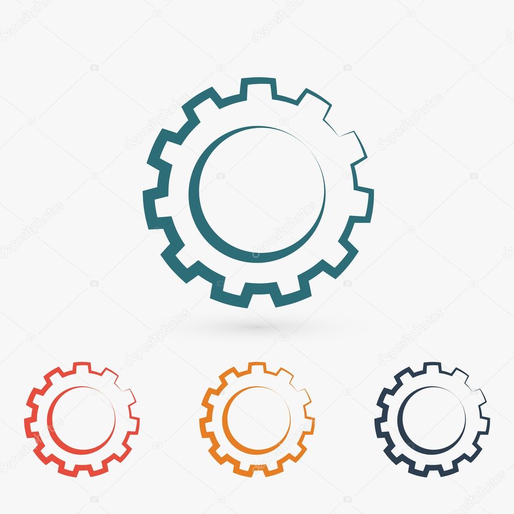 Gear icon design — Stock Vector © Best3d #93067904
