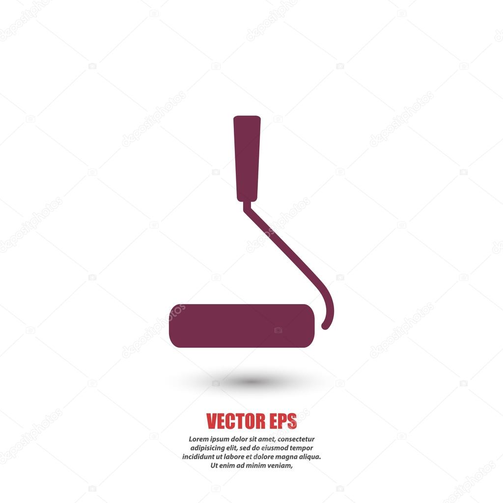 Icono del rodillo ilustración . Vector de stock #93077784 de ©Best3d