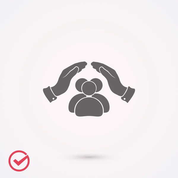 Safe people icon Stock Vector by ©Best3d 97507604